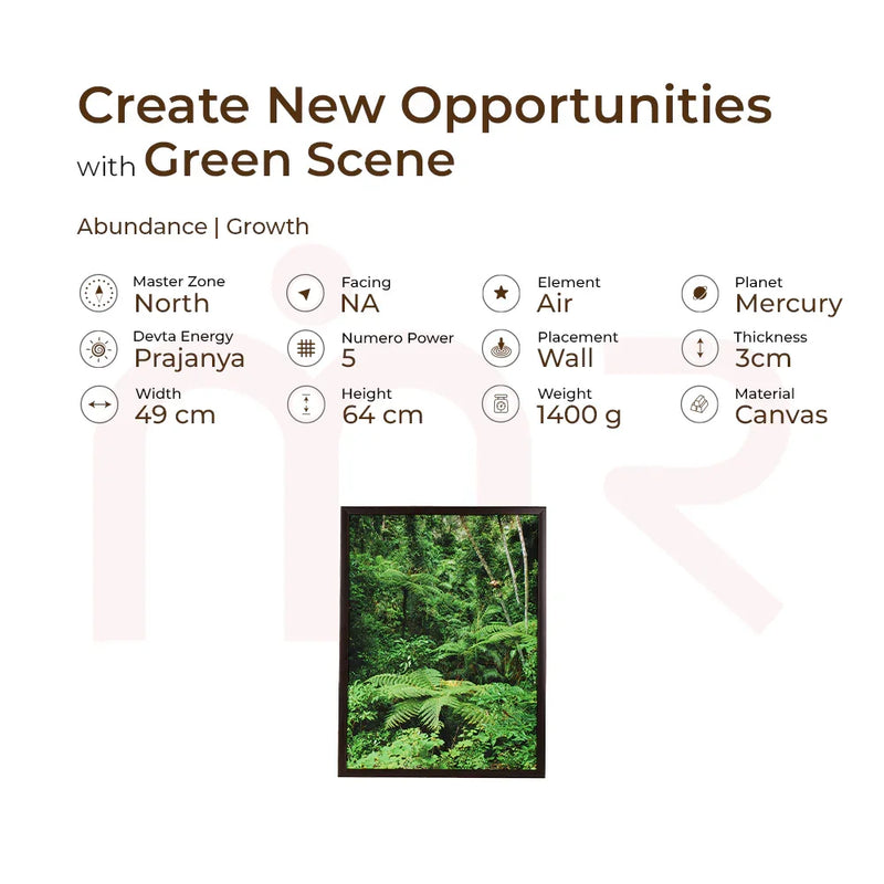 Shop Green Scene Painting - Online at MahaVastu Remedies in India