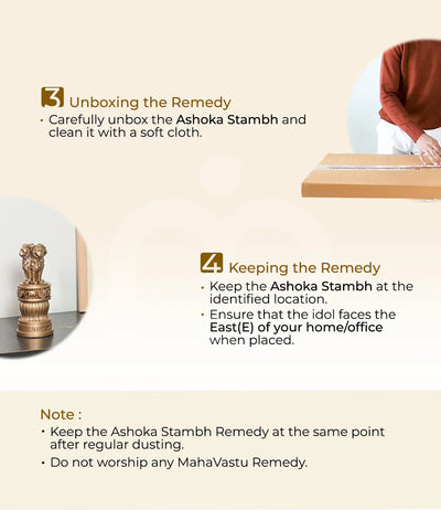 Shop King Ashoka Stambh / Pillar Online at MahaVastu Remedies in India